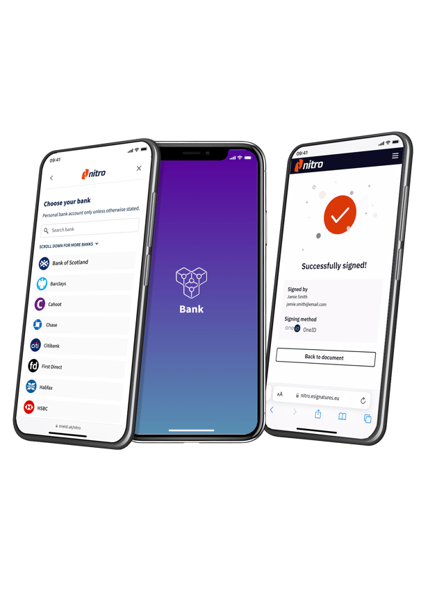 Nitro With OneID® | ESigning experience for Nitro